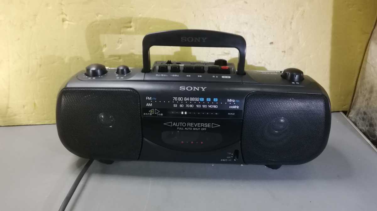 SONY ラジオカセットレコーダー CFS-E16 ジャンク(ラジカセ)｜売買されたオークション情報、yahooの商品情報をアーカイブ公開 - オークファン（aucfan.com）