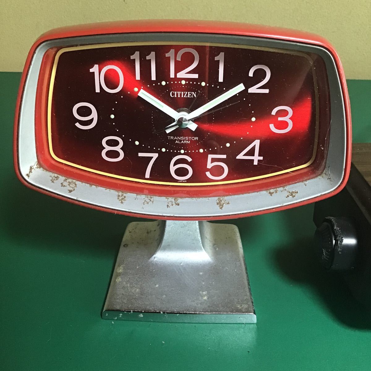 パタパタ時計 Sankyo 304z 茶色 置時計 CITIZEN シチズン 7RA052 赤 ジャンク 動作未確認 昭和レトロ 当時の品 ...
