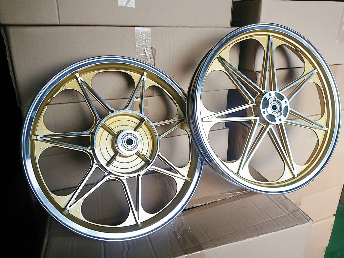 キャスト ホイール Z400FX 金/ BEETフクイ E1 E2 E3メルバZ550FXヨシムラOZレスターZ400GP ゼファー400外装(セット)｜売買されたオークション情報、yahoo ...