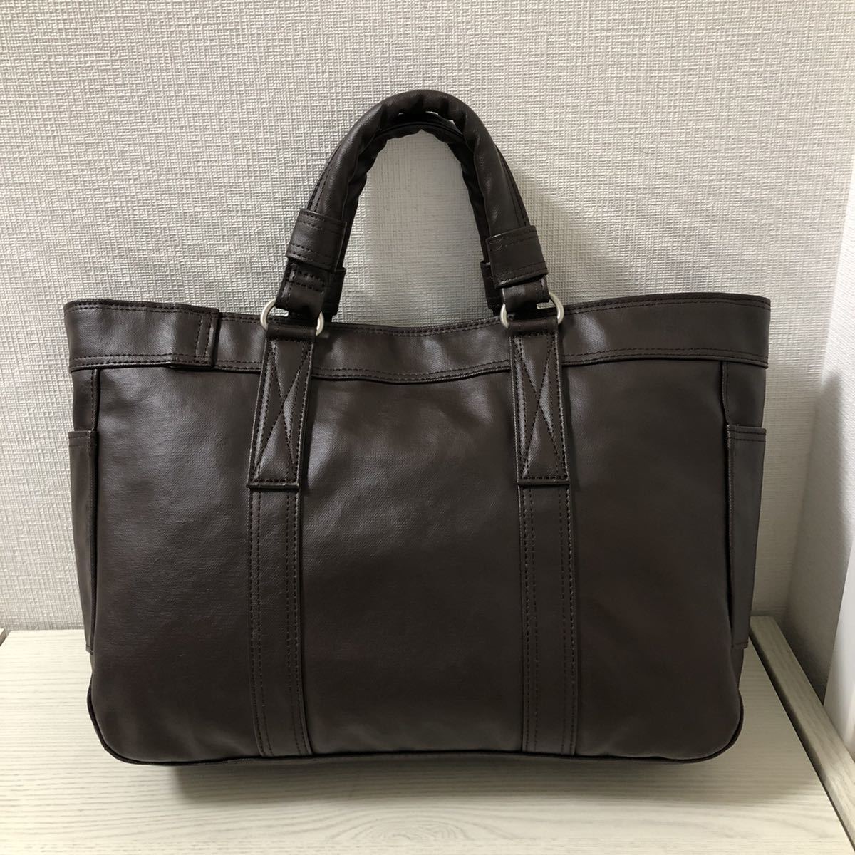 同様 定価22 000円 PORTER ポーター トートバッグ FREE STYLE フリースタイル ブラウン 茶 707-07172 ...