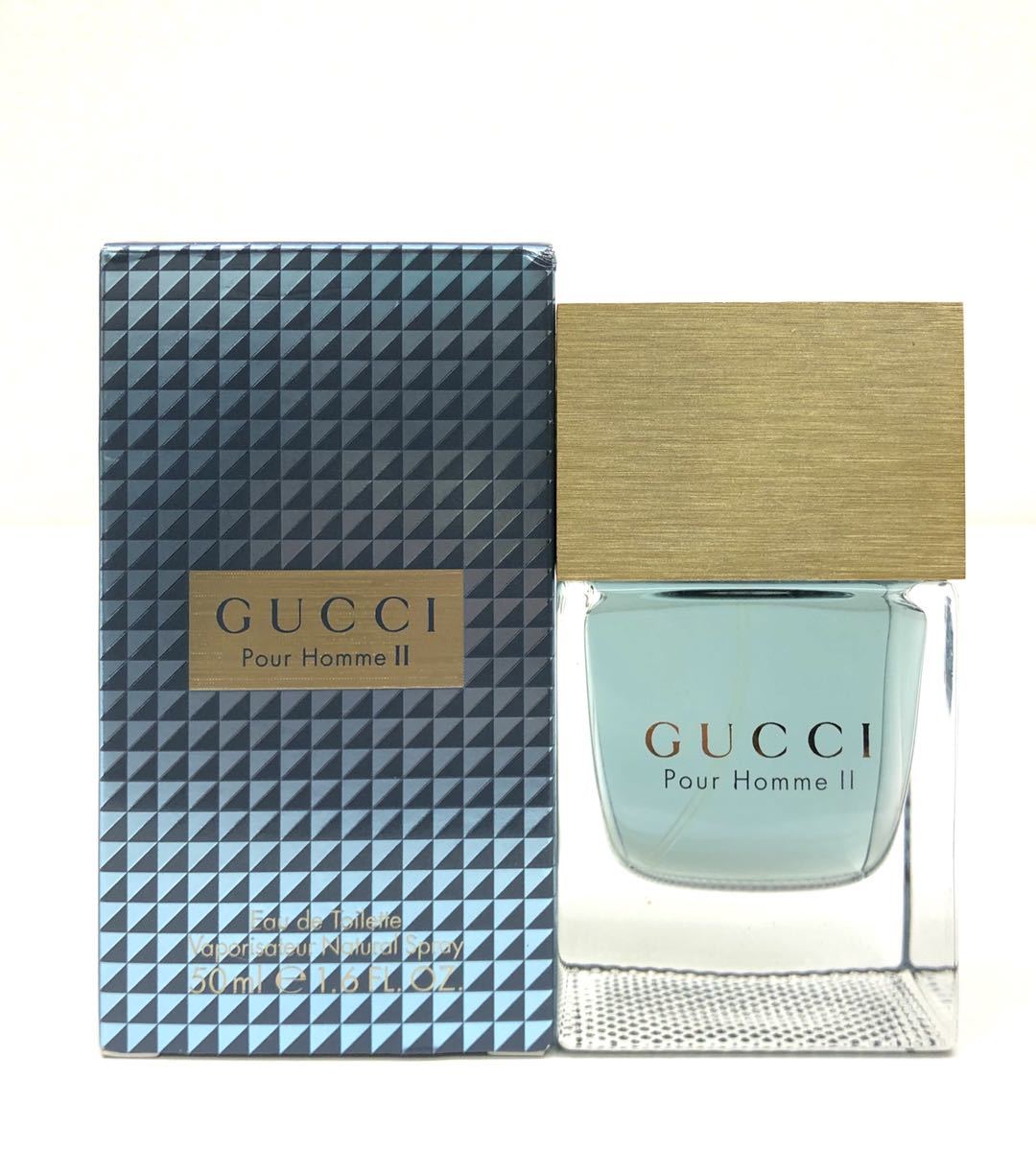 GUCCI Povr Homme Ⅱ グッチ プールオムⅡ オーデトワレ香水 50ml(グッチ)｜売買されたオークション情報、yahooの商品情報をアーカイブ公開 - オークファン ...