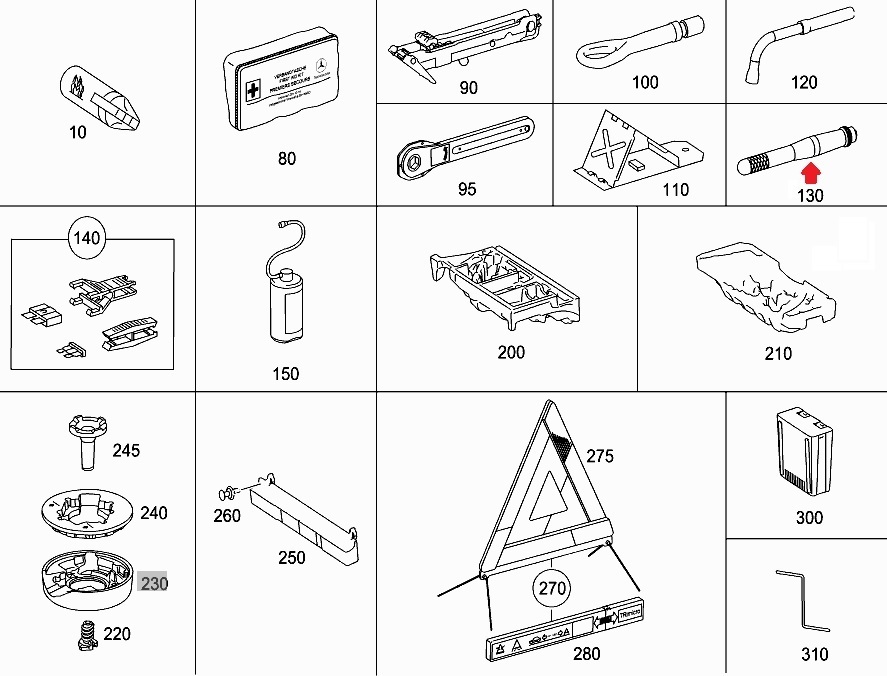 ベンツ純正品 ホイールマウンティングピン M14×1.5ピッチ用 純正SST A2045810074 BENZ W169/W246/W204 ...