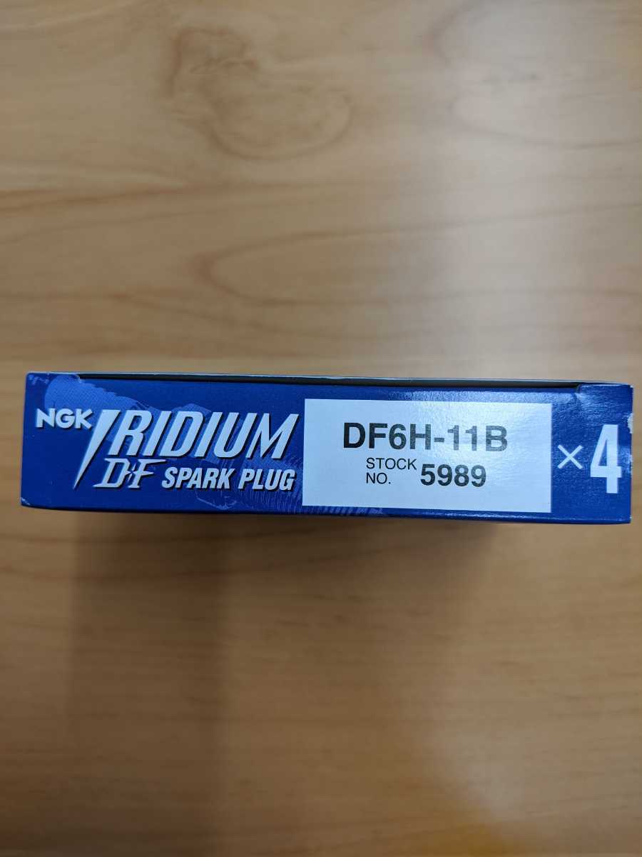 2 NGK IRIDIUM DF 針針プラグ DF6H-11B 5989 4本セット(スパークプラグ)｜売買されたオークション情報、yahoo ...