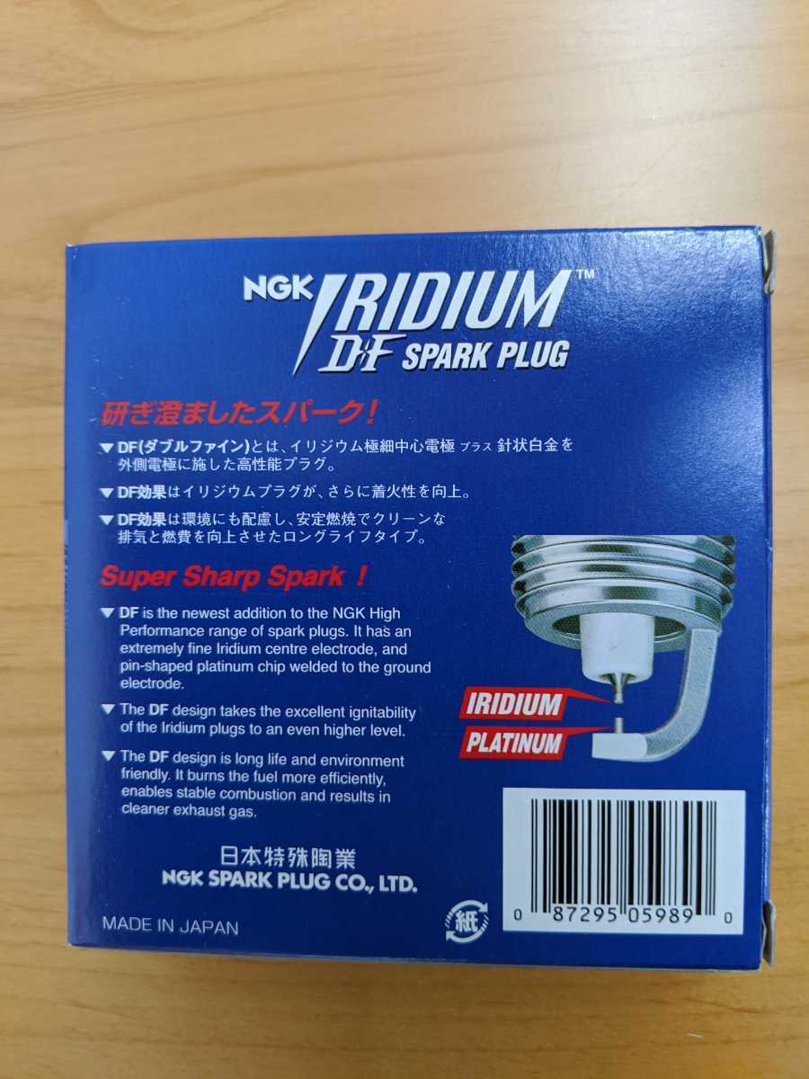 2 NGK IRIDIUM DF 針針プラグ DF6H-11B 5989 4本セット(スパークプラグ)｜売買されたオークション情報、yahoo ...