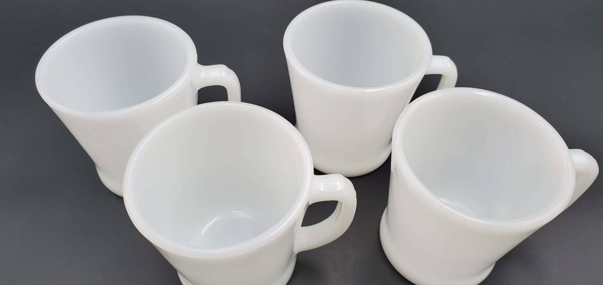 ファイヤーキング ホワイト Dハンドルマグ ビンテージ マグカップ FIRE KING 4つセット #006(マグカップ)｜売買されたオークション情報、yahooの商品情報をアーカイブ公開 ...