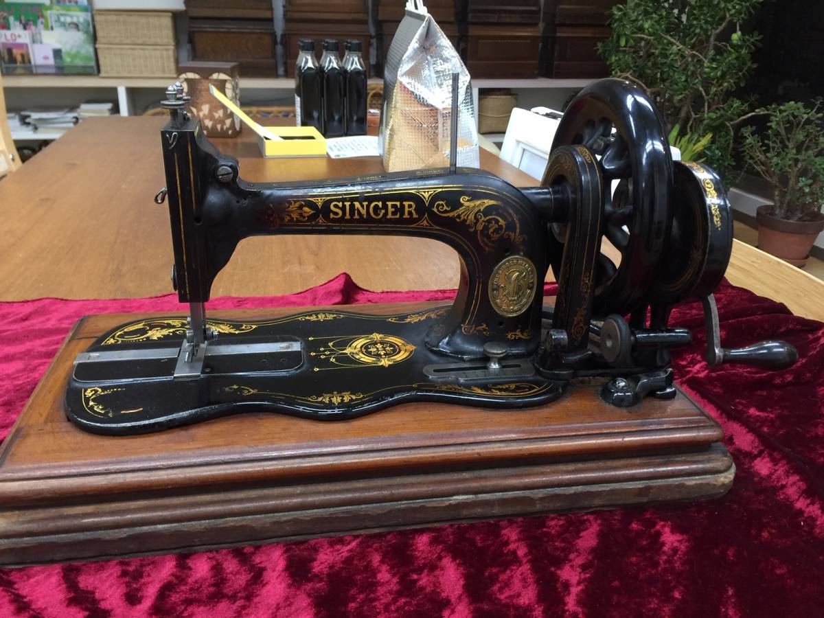 Singer 1883年 シンガーModel 12 New Family ミシン レトロ アンティーク ビンテージ(本体)｜売買された ...