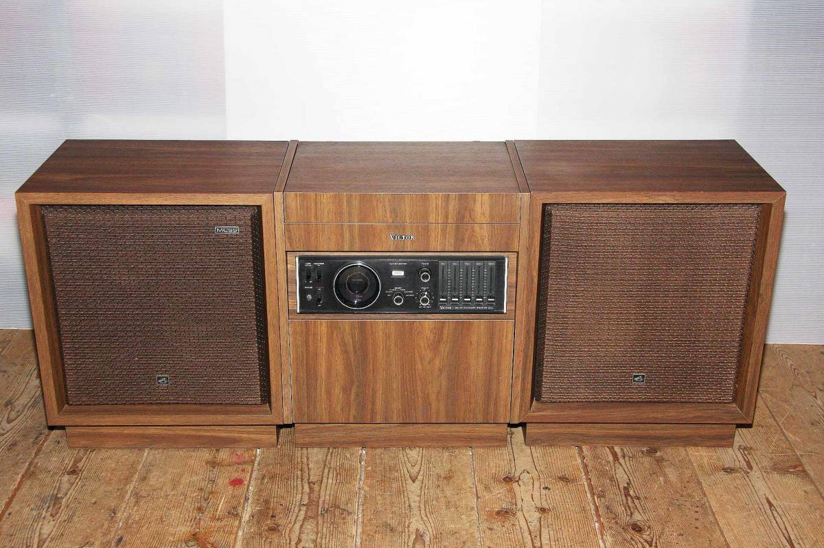 Victor / ビクター SSL-55MS ステレオ セパレート レコード ラジオ 昭和レトロ アンティーク(アンティーク)｜売買された ...