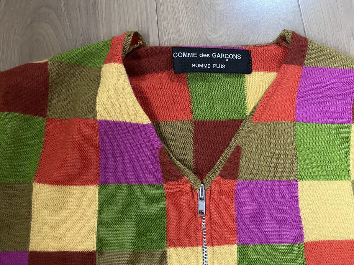 common des garcons homme plus コムデギャルソンオムプリュス AD 2001 SS ウール アクリル セーター ...