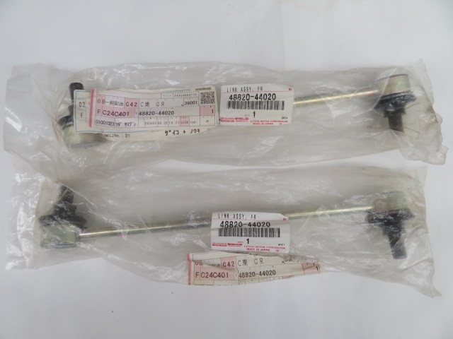 トヨタ ノア ヴォクシー AZR60 ZRR70 イプサム ACM21 純正 フロント スタビライザー リンク 48820-44020 スタビ ...