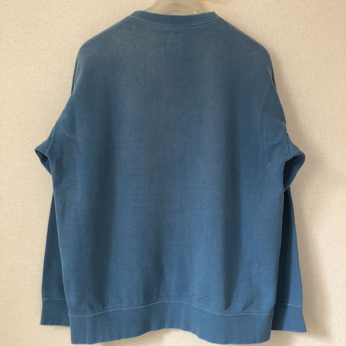 visvim ICT JUMBO SWEAT L/S CRASH INDIGO SIZE3 SANJURO SKAGWAY HI G ...