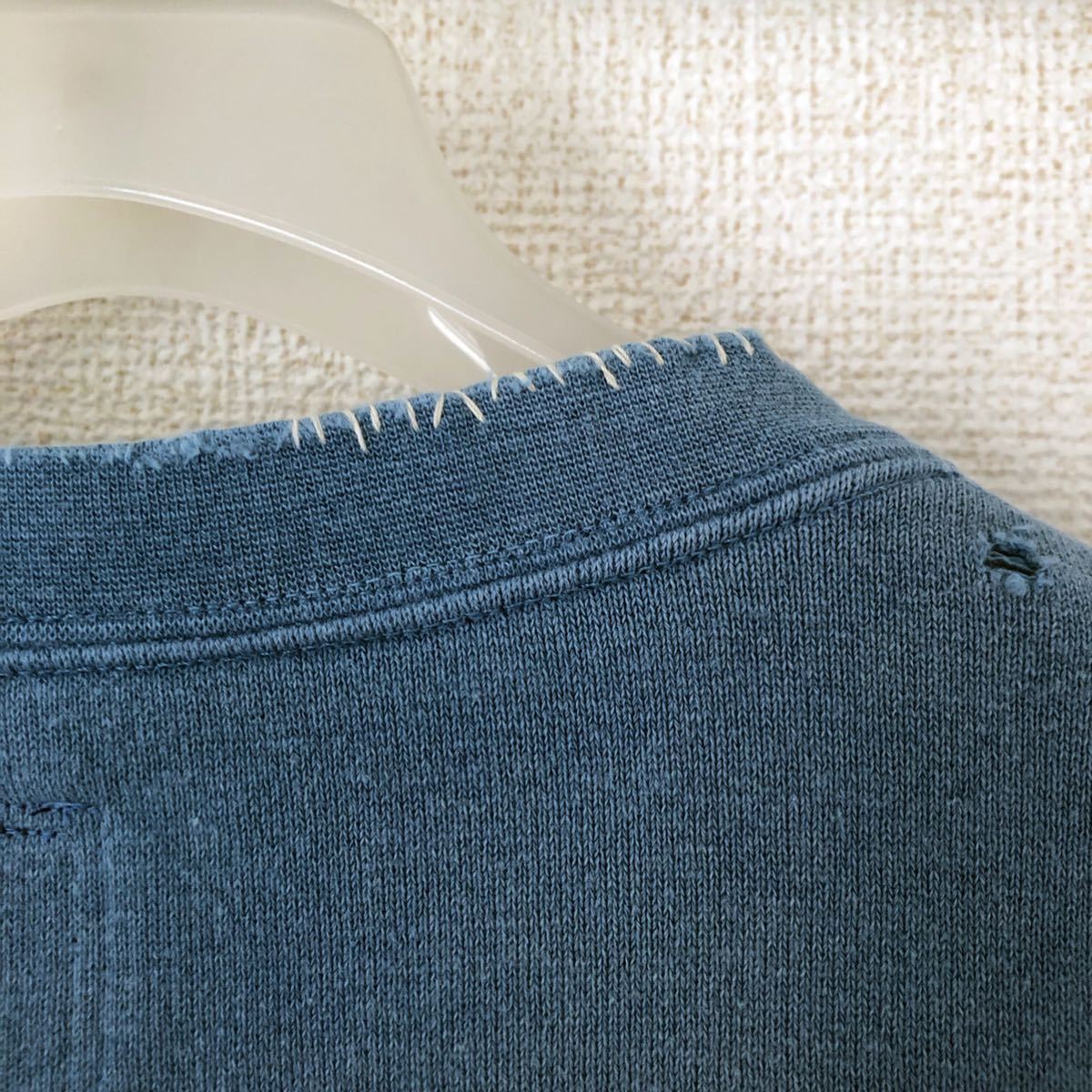 visvim ICT JUMBO SWEAT L/S CRASH INDIGO SIZE3 SANJURO SKAGWAY HI G ...