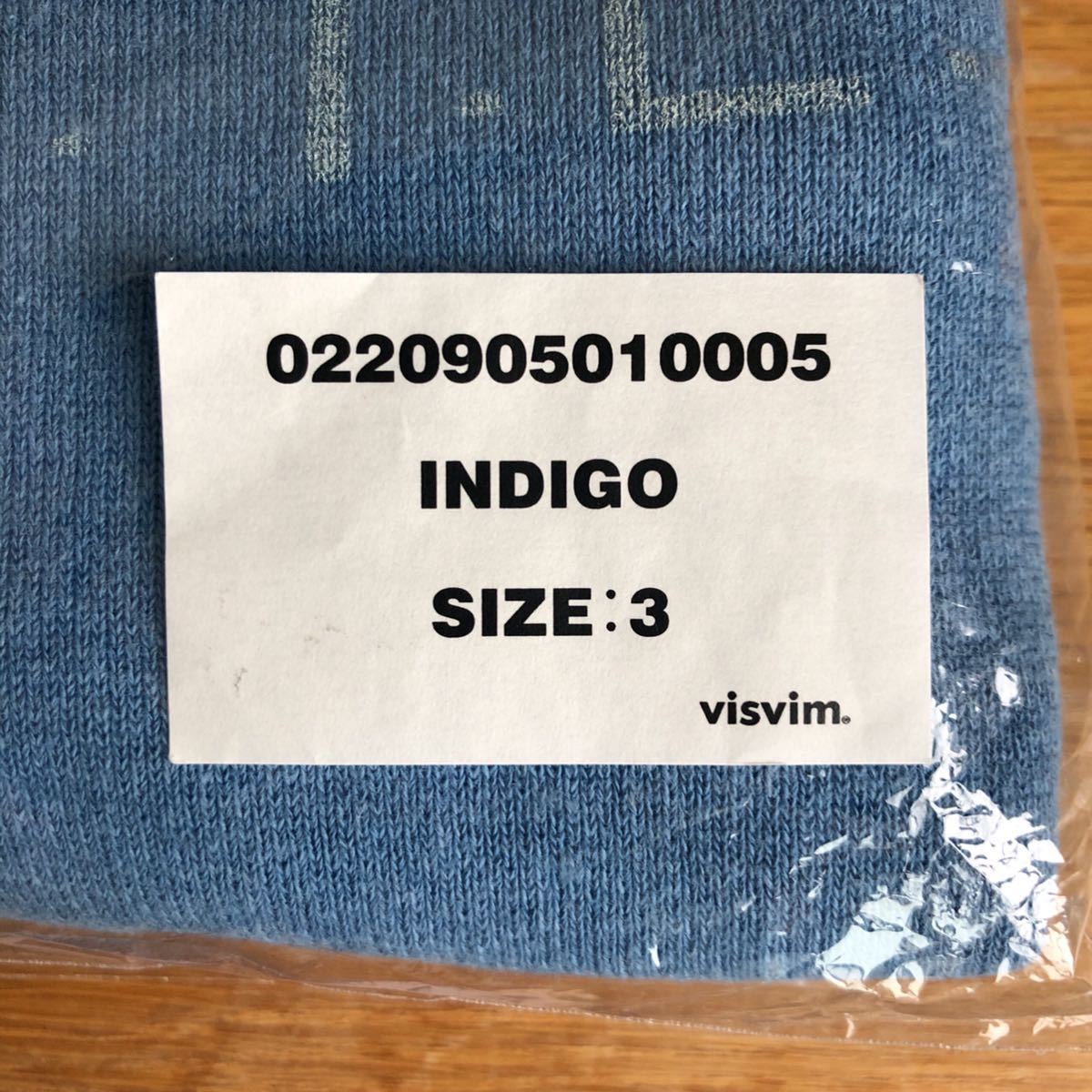 visvim ICT JUMBO SWEAT L/S CRASH INDIGO SIZE3 SANJURO SKAGWAY HI G ...