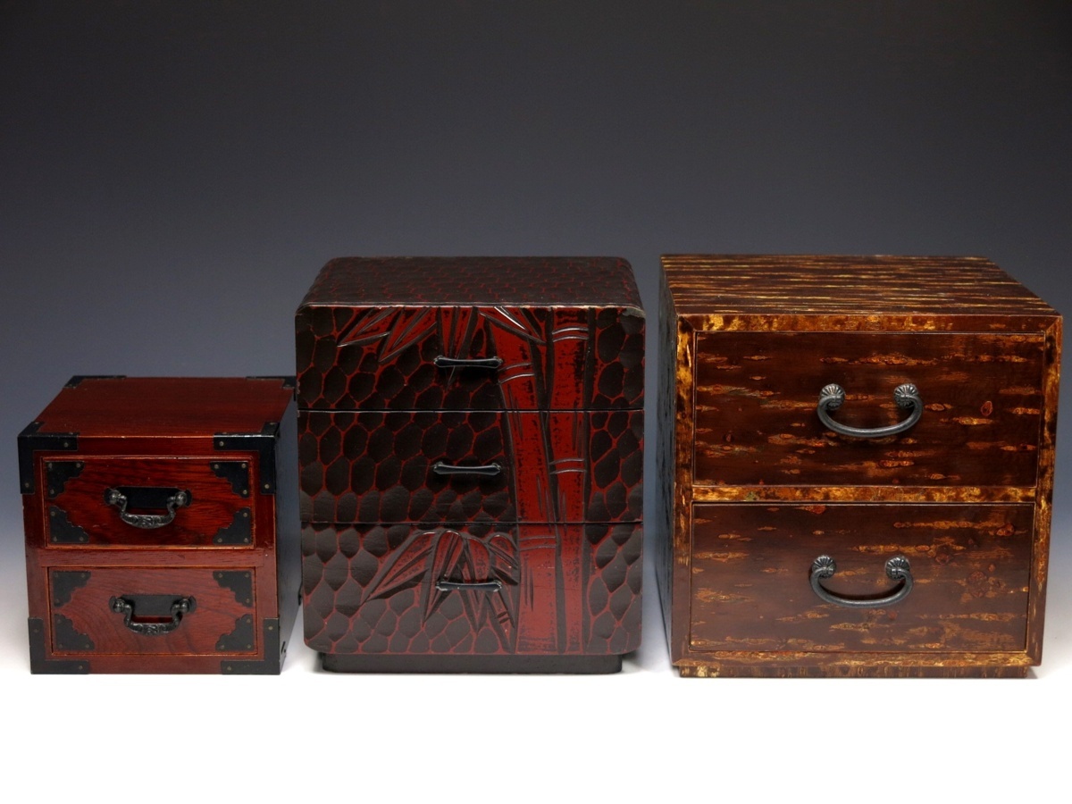 木製 小引出 3点まとめて 古民具 鎌倉彫 角館桜皮細工 小物入 123(木工、竹工芸)｜売買されたオークション情報、yahooの商品情報をアーカイブ公開 - オークファン（aucfan.com）