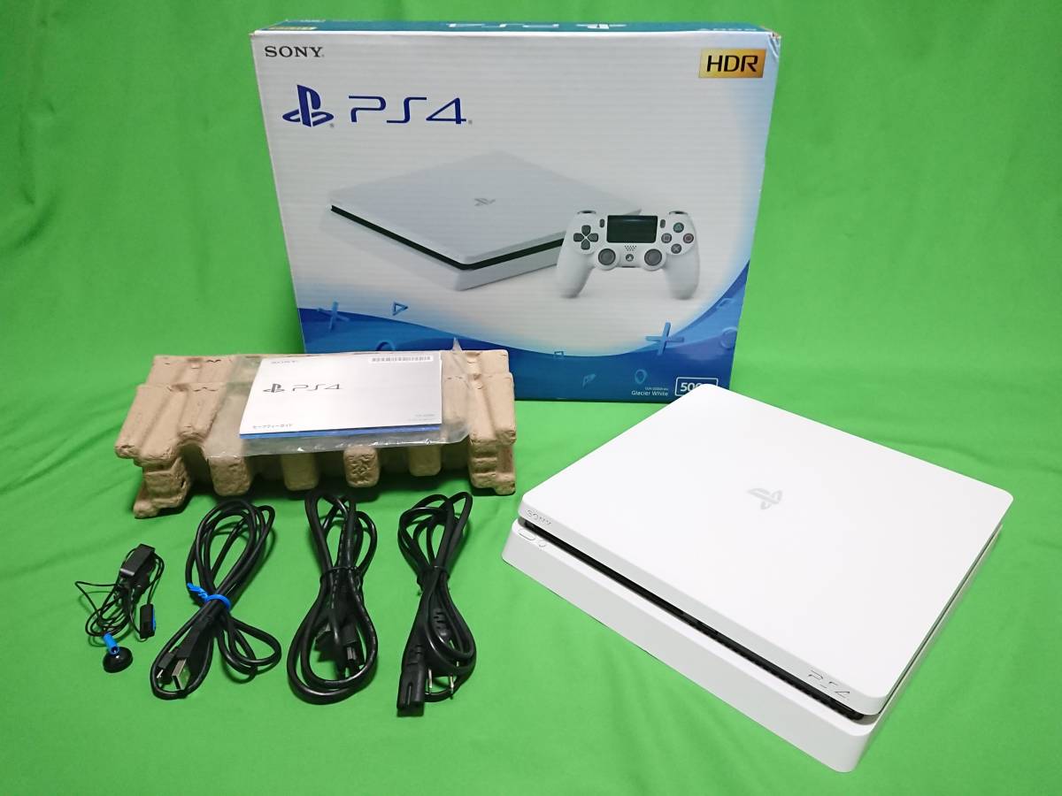ジャンク PlayStation4 CUH-2200A グレイシャー ホワイト PS4(PS4本体)｜売買されたオークション情報、yahooの商品情報をアーカイブ公開 - オークファン ...