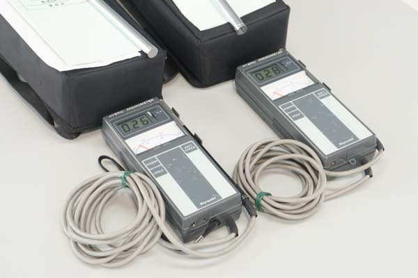 DW 2台セット Hiyoshi DP70A DP70 A N1 HYBRID ANEMOMETER 取扱説明書 ST01768-0011 ...
