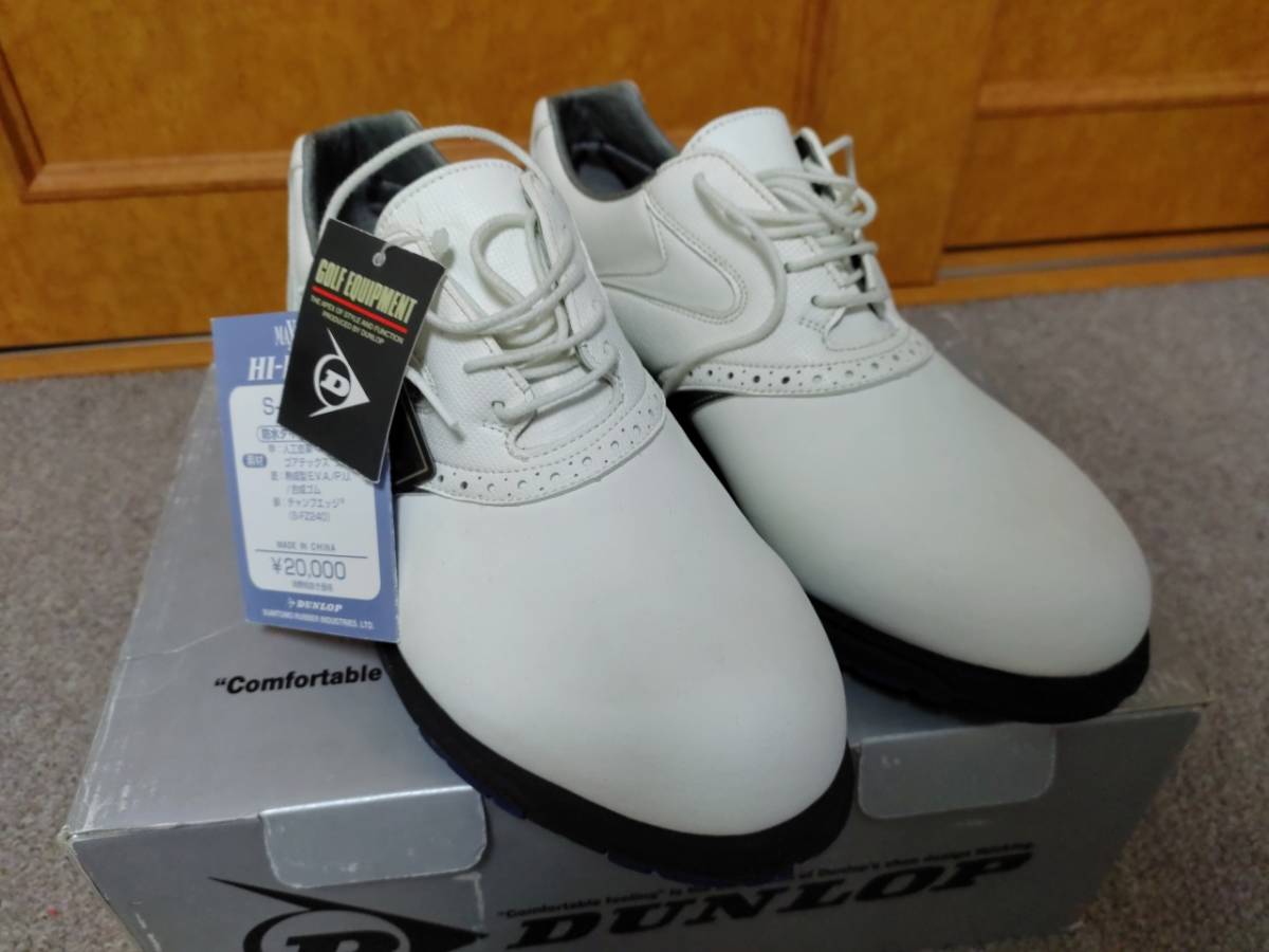 DUNLOP ダンロップ ゴルフシューズ MAXFLI HI-BRID 25.5 S-3705 EEE K2010110(25.5cm)｜売買 ...