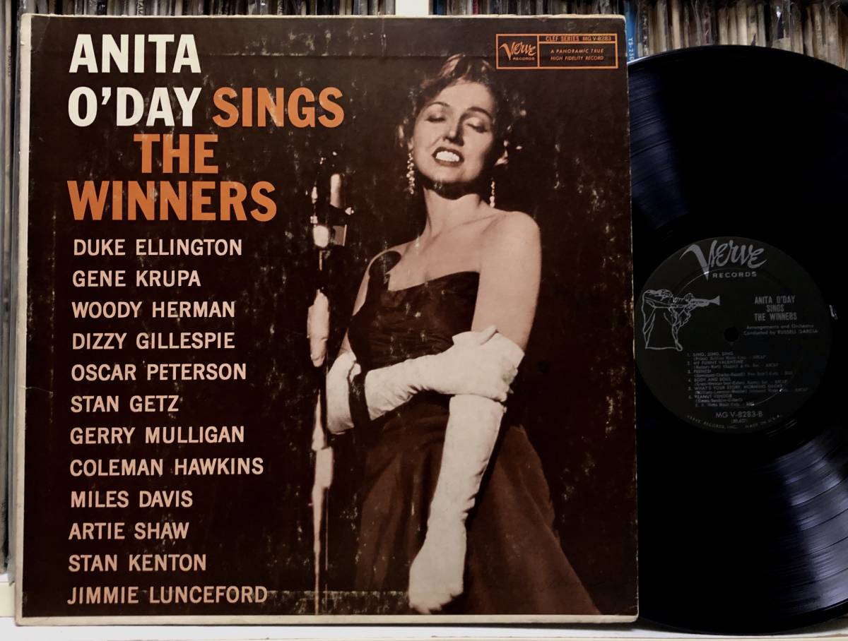 期間限定 MONO太溝完オリANITA O'DAY Sings The Winners Marty Paich Bud Shank ...