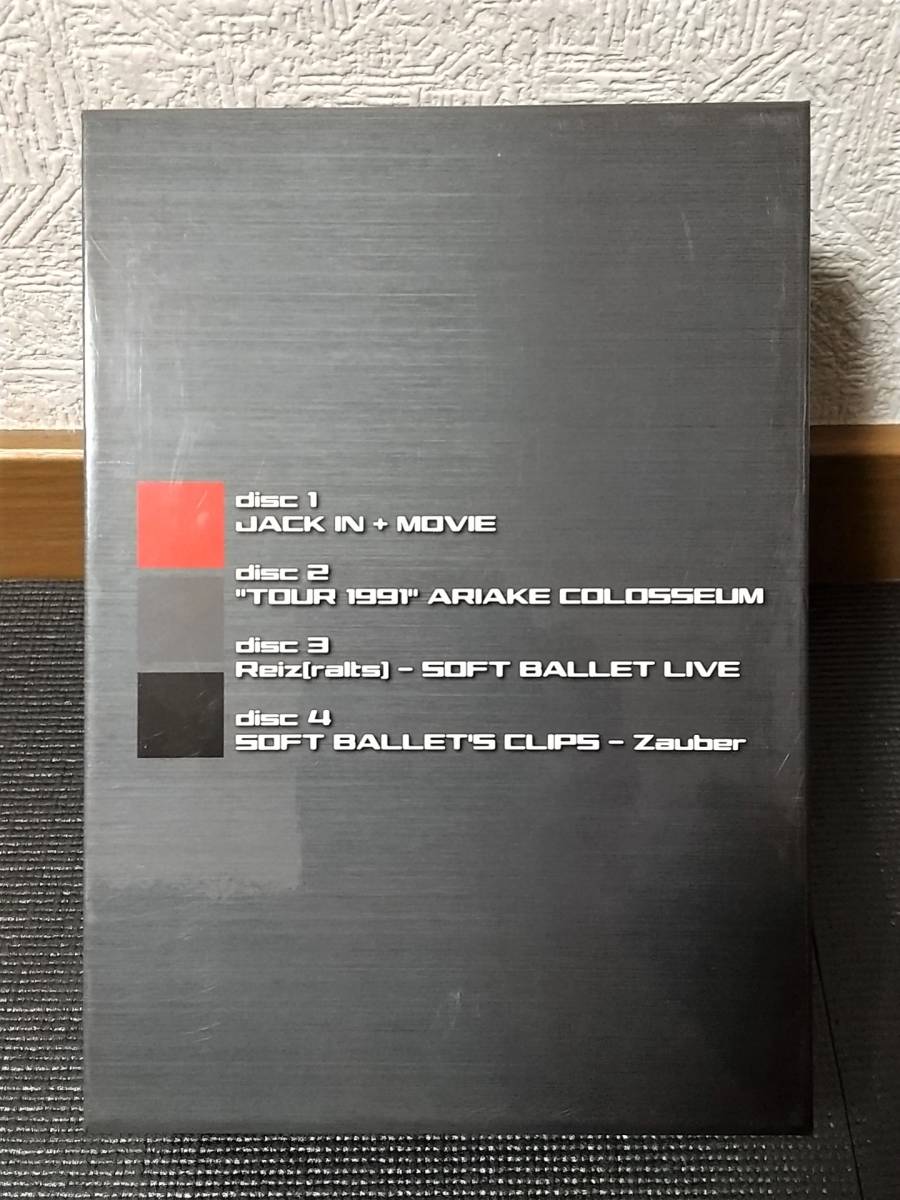 SOFT BALLET VISIONS 90/92 ソフトバレエ DVD BOX 限定盤 遠藤遼一 森岡賢 藤井麻輝 JACK IN ...