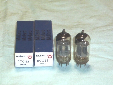IEC Mullard ECC83 / 12AX7 英国製 元箱付2本(真空管)｜売買されたオークション情報、yahooの商品情報をアーカイブ ...