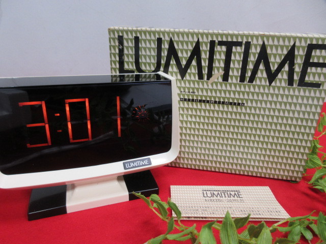 H5080 6 レア 田村電機 LUMITIME 光デジタル時計 KT-10B H15cm(一般)｜売買されたオークション情報、yahooの ...