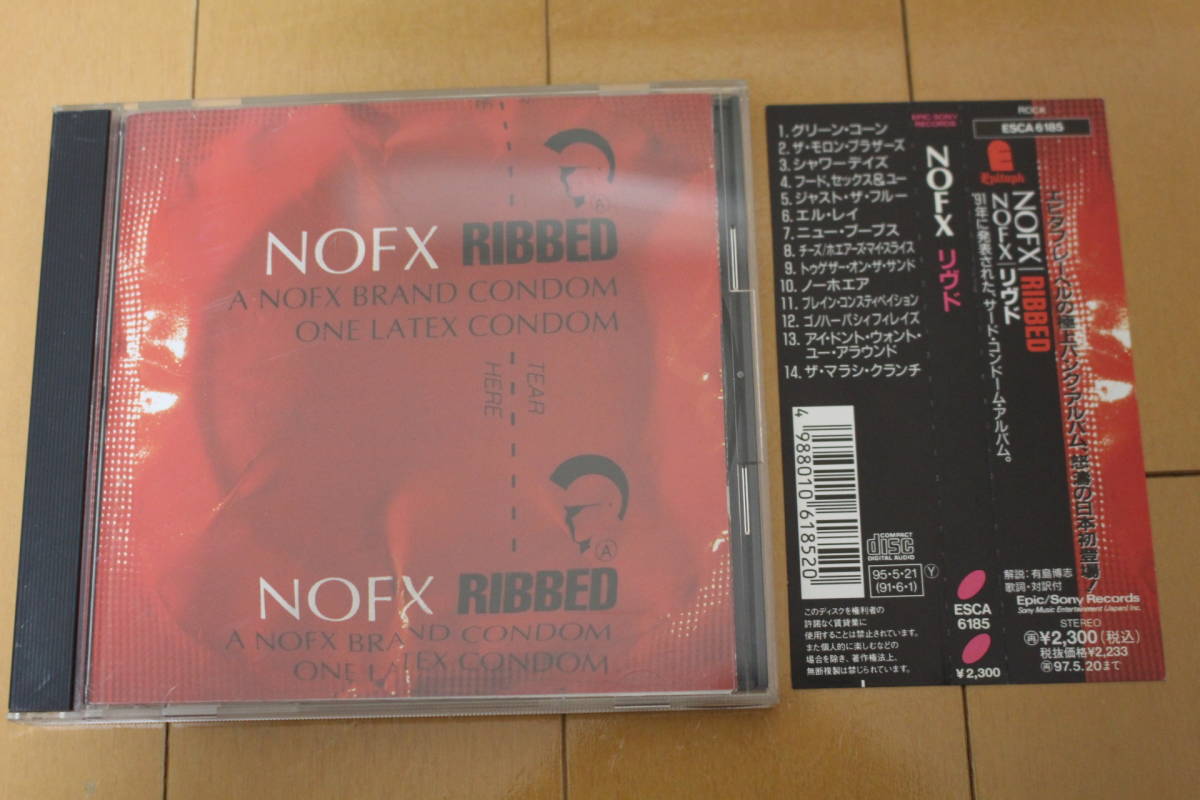 レア 国内盤帯付 NOFX RIBBED リヴド ESCA6185(一般)｜売買されたオークション情報、yahooの商品情報をアーカイブ公開 ...