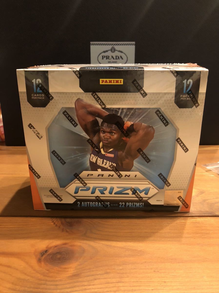 NBA Prizm Hobby Box 2019 Zion Williamson Ja Morant Tyler Herro Coby ...