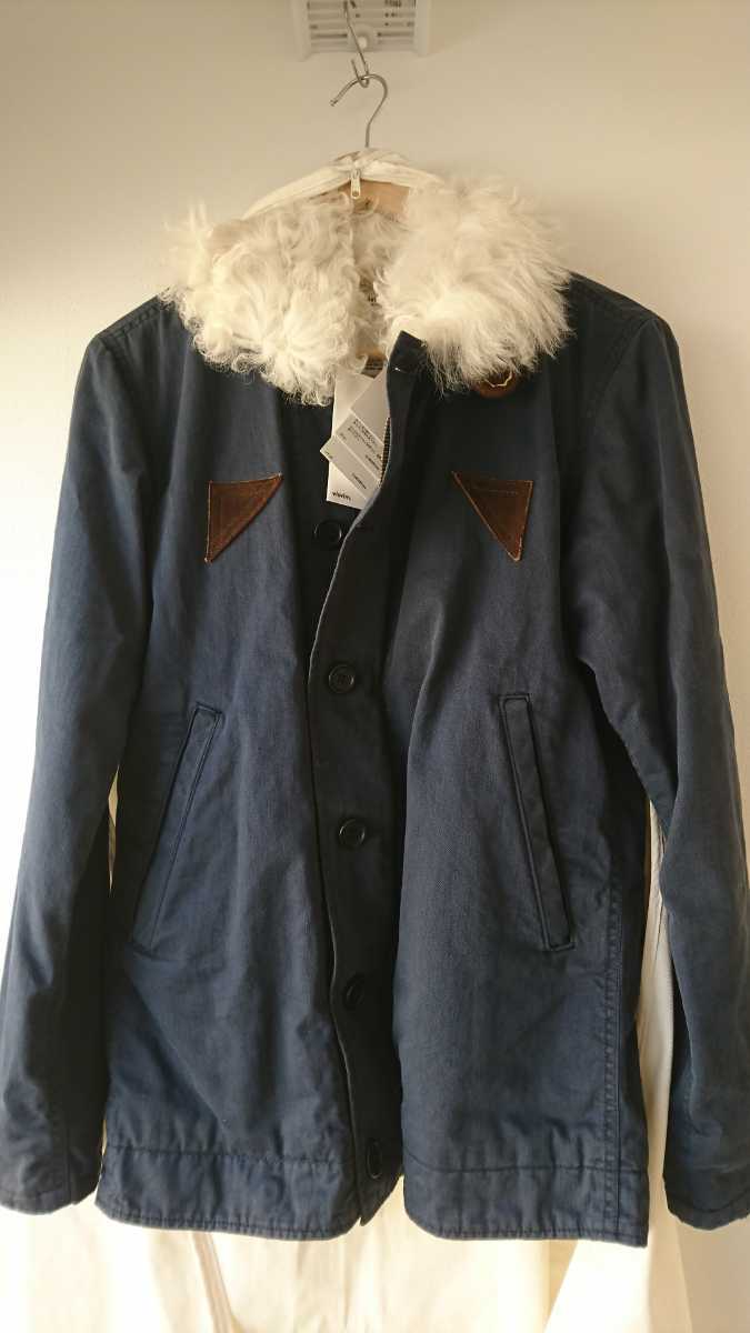 初期アイテム visvim 12AW DECKHAND JACKET NAVY size1 0112205013021(ジャケット、上着)｜売買されたオークション情報、yahooの商品情報を ...
