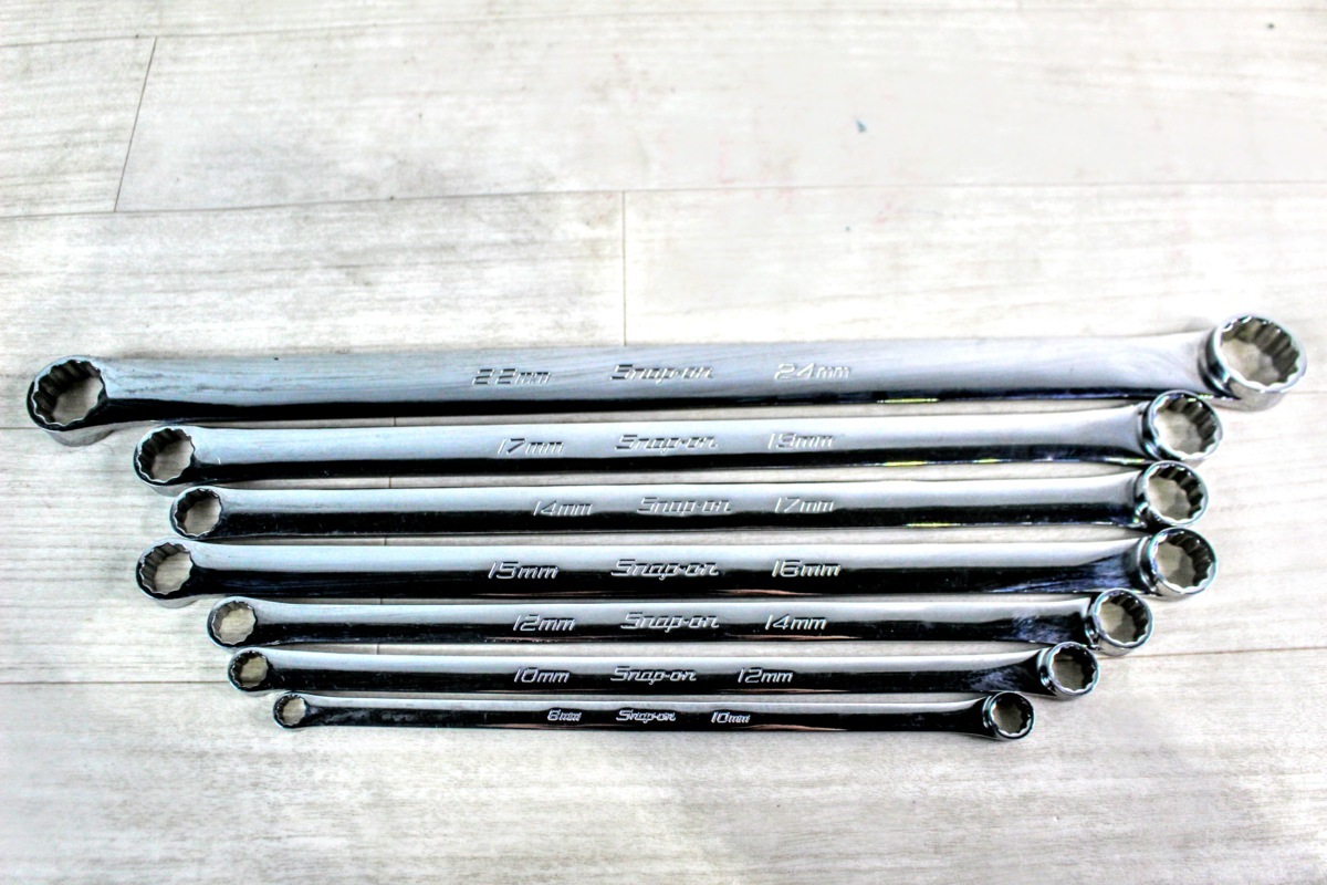 No.2771 SNAP-ON スナップオン メガネレンチ 7本セット(めがねレンチ)｜売買されたオークション情報、yahooの商品情報をアーカイブ公開 - オークファン（aucfan.com）