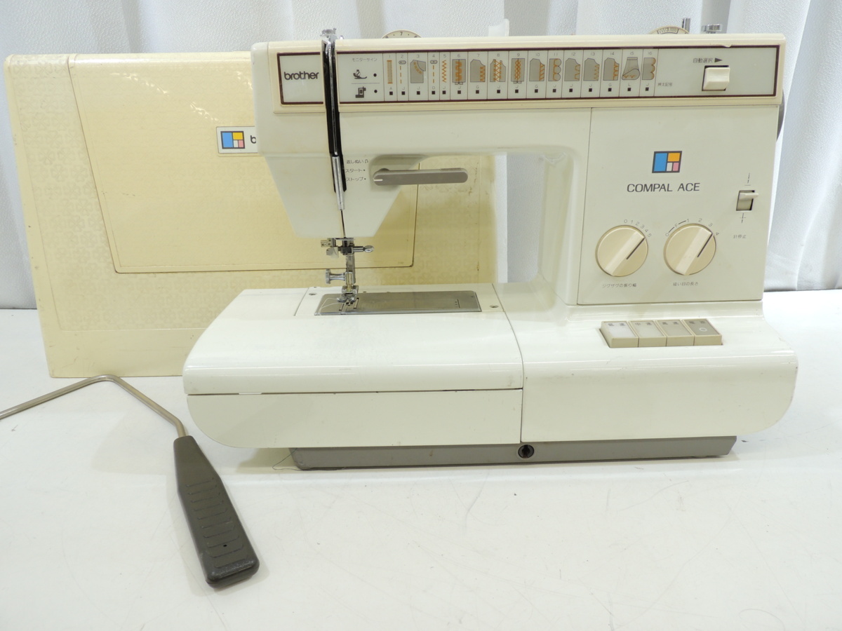 Brother ブラザー ミシン ZZ3-B797 COMPAL ACE コンパルエース(ブラザー)｜売買されたオークション情報、yahooの ...