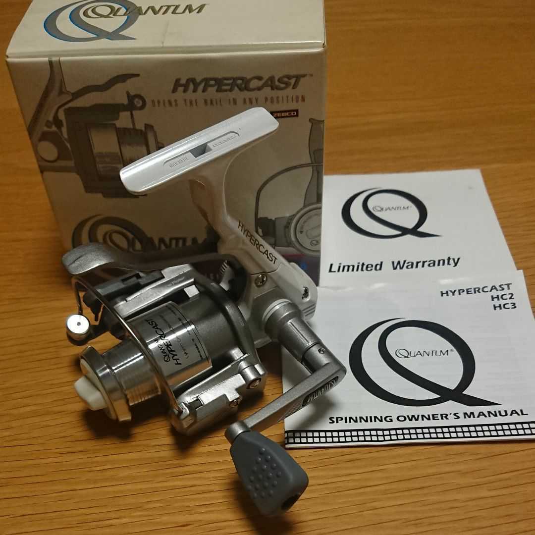 ゼブコ クァンタムハイパーキャストHC2スピニングリールZEBCO QUANTUMオールドリール(スピニングリール)｜売買されたオークション ...