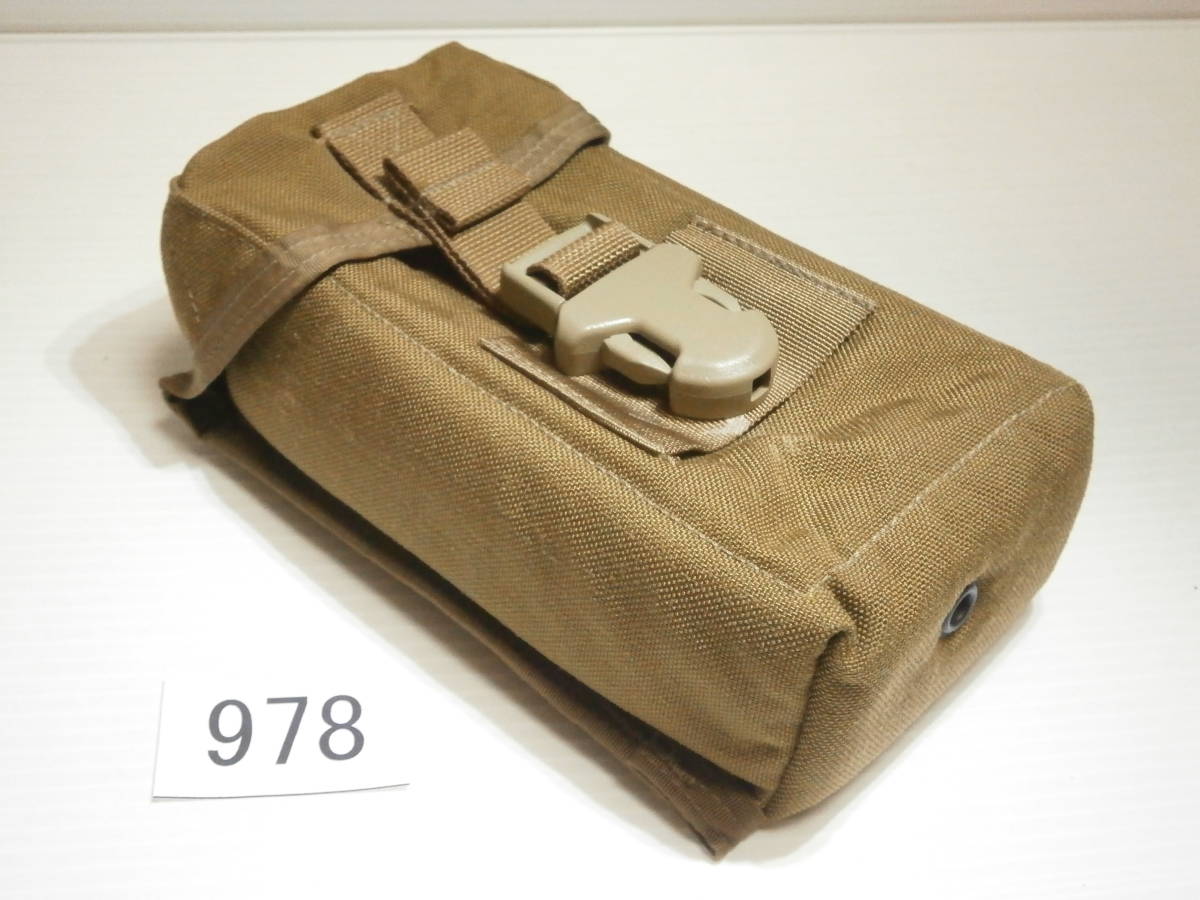 978 米軍放出品 USMC AN/PVQ-31 ACOG トリジコン TA31 スコープ 用 TA86 ポーチ コヨーテ ブラウン色 光学 ...