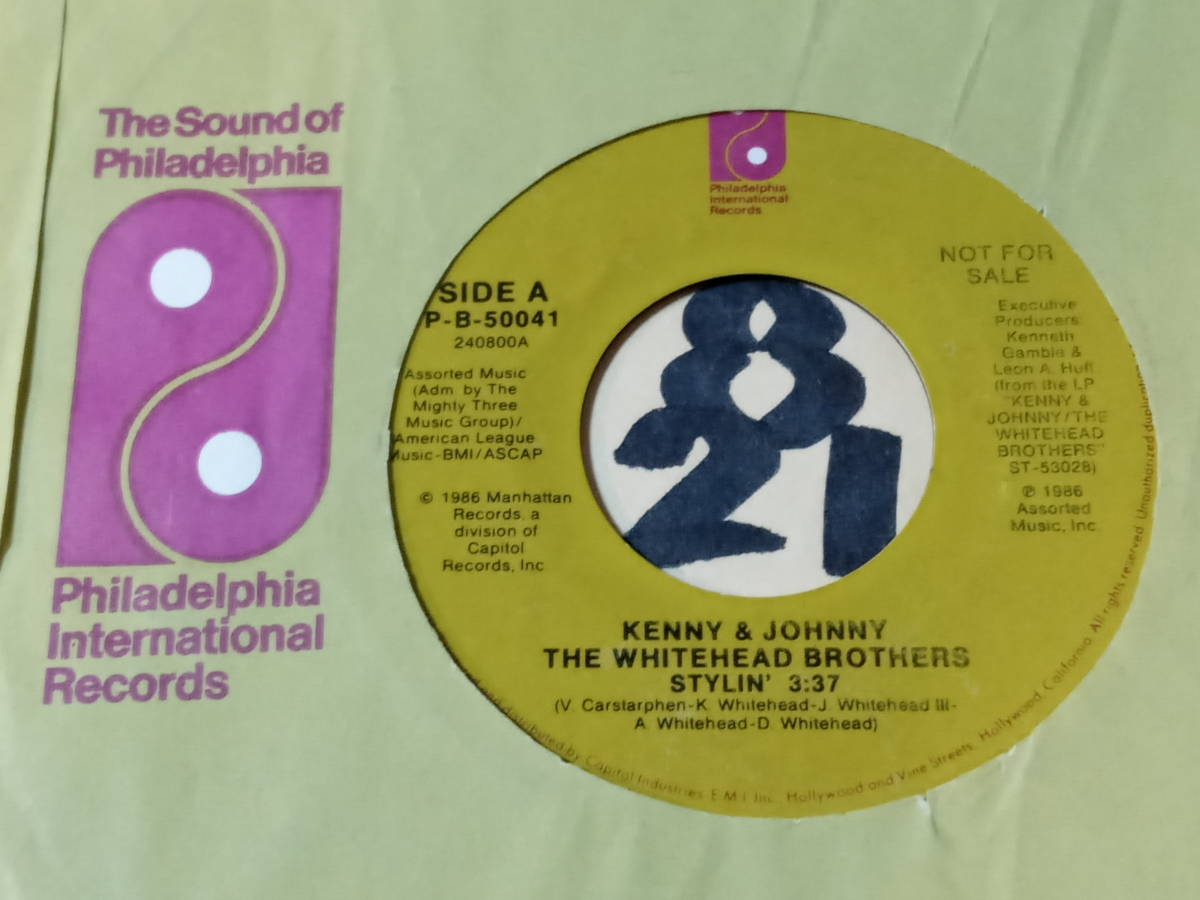 試聴 KENNY & JOHNNY THE WHITEHEAD BROTHERS STYLIN’ NM(R&B、ソウル)｜売買された ...