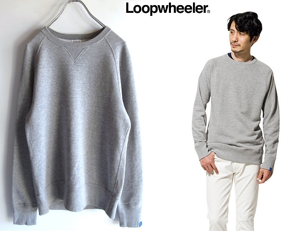 LOOPWHEELER ループウィラー カタカナロゴピスネーム 前V フリーダムスリーブ LWライトスウェット S グレー BEAMS/ビームス取扱ブランド(トレーナー)｜売買された ...
