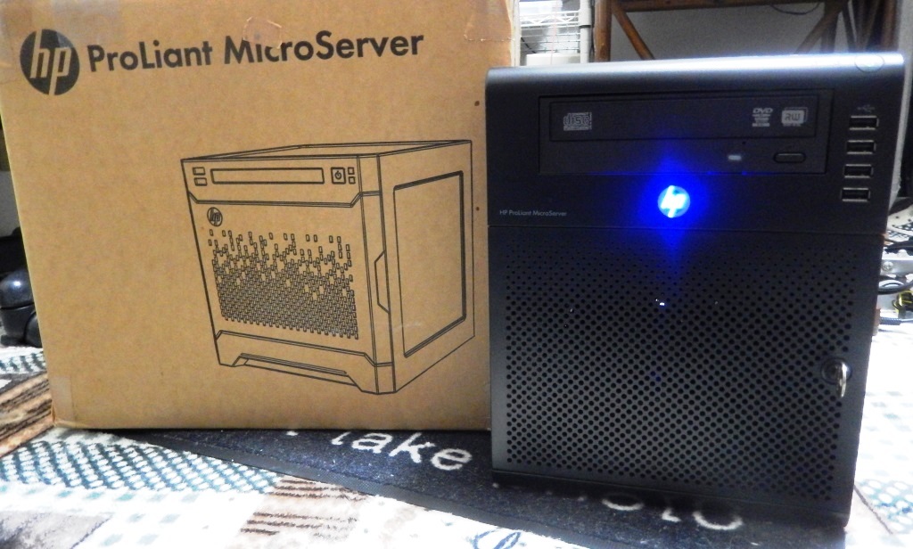 HP Proliant MicroServer Gen7 Trion Neo N54L/8GB/2TB RAID /DVDRW/WHS2011 ...