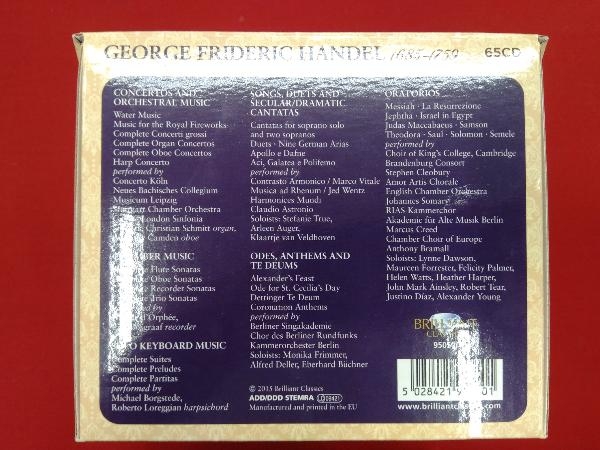 ヘンデルエディション65CD-BOX 輸入盤 HANDEL EDITION BOXヤケあり(その他)｜売買されたオークション情報、yahooの ...