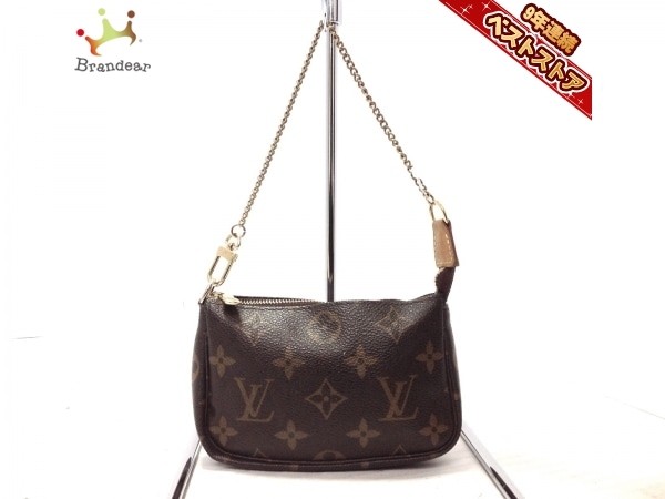 ルイヴィトン LOUIS VUITTON ハンドバッグ M58009 ミニポシェットアクセソワール モノグラム キャンバス - DU2039 ...