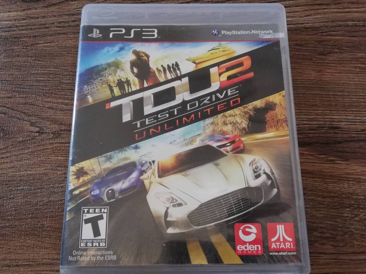 ＆同梱 送料100円 テストドライブ アンリミテッド2 Test Drive Unlimited 2 TDU2 輸入版 北米 PS3ソフト ...