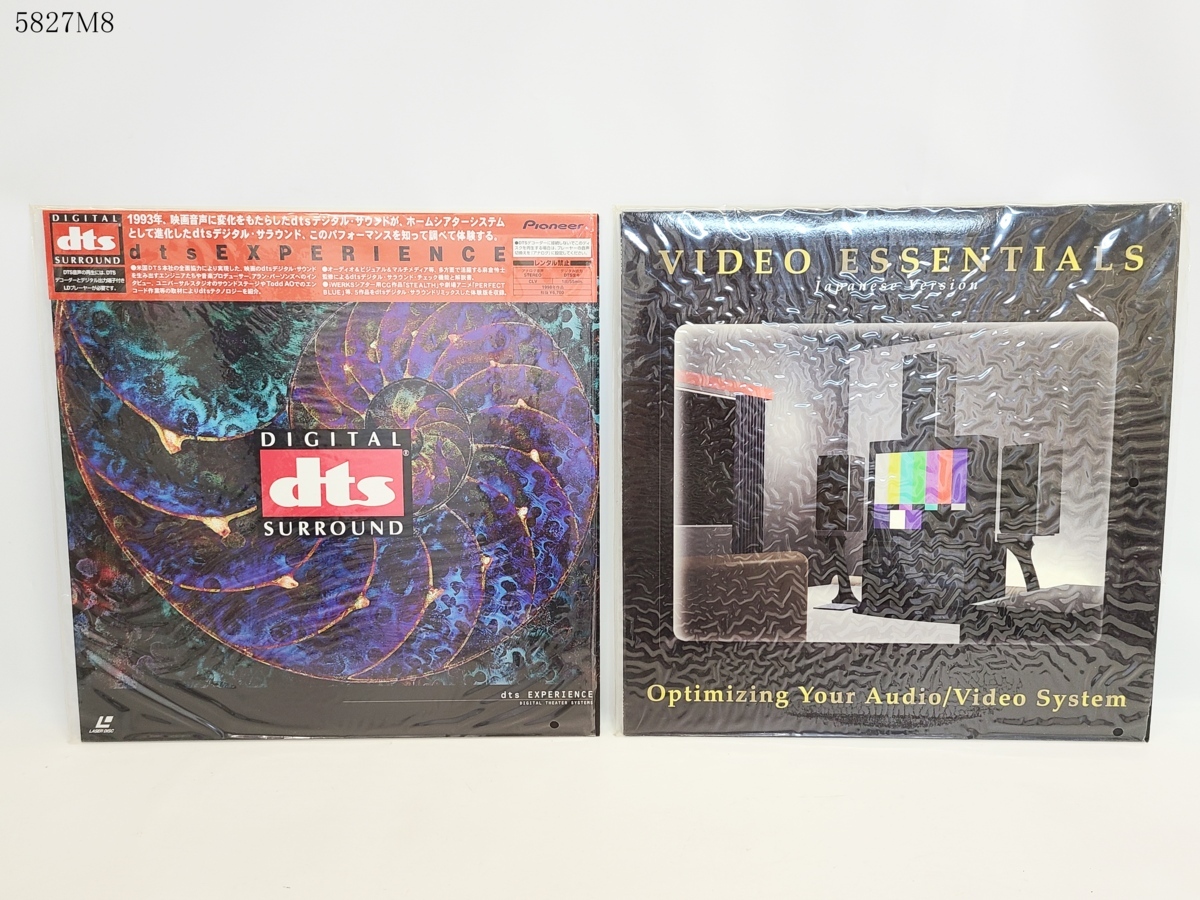 dts EXPERIENCE DIGITAL SURROUND VIDEO ESSENTIALS 日本語バージョン LD レーザーディスク ...