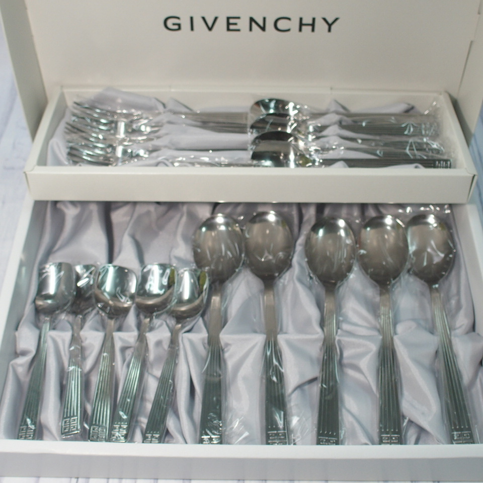 GIVENCHY ジバンシー デザート 20PCSセット カトラリー 20本セット スプーン フォーク m002(その他)｜売買されたオークション情報、yahooの商品情報をアーカイブ公開 ...