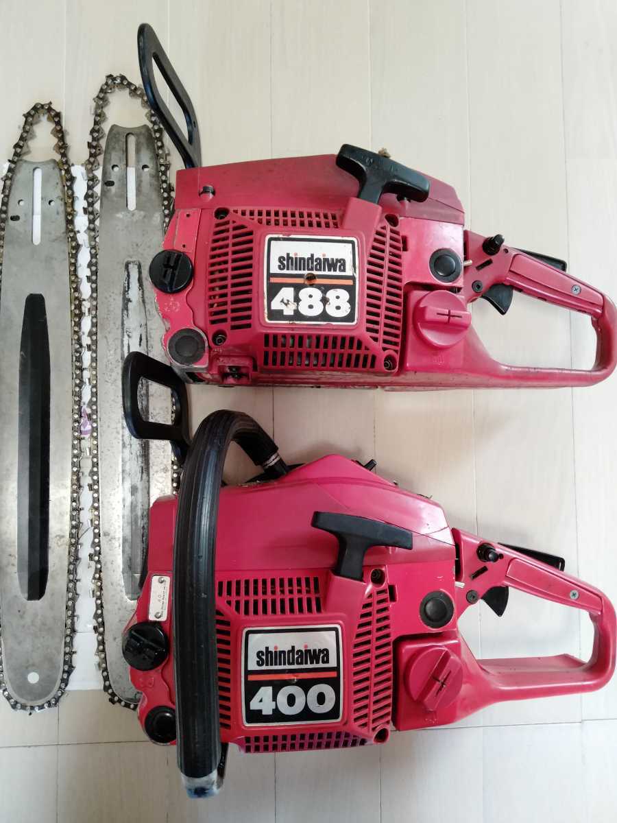 新ダイワE400 E488/2台セット(チェーンソー)｜売買されたオークション情報、yahooの商品情報をアーカイブ公開 - オークファン（aucfan.com）