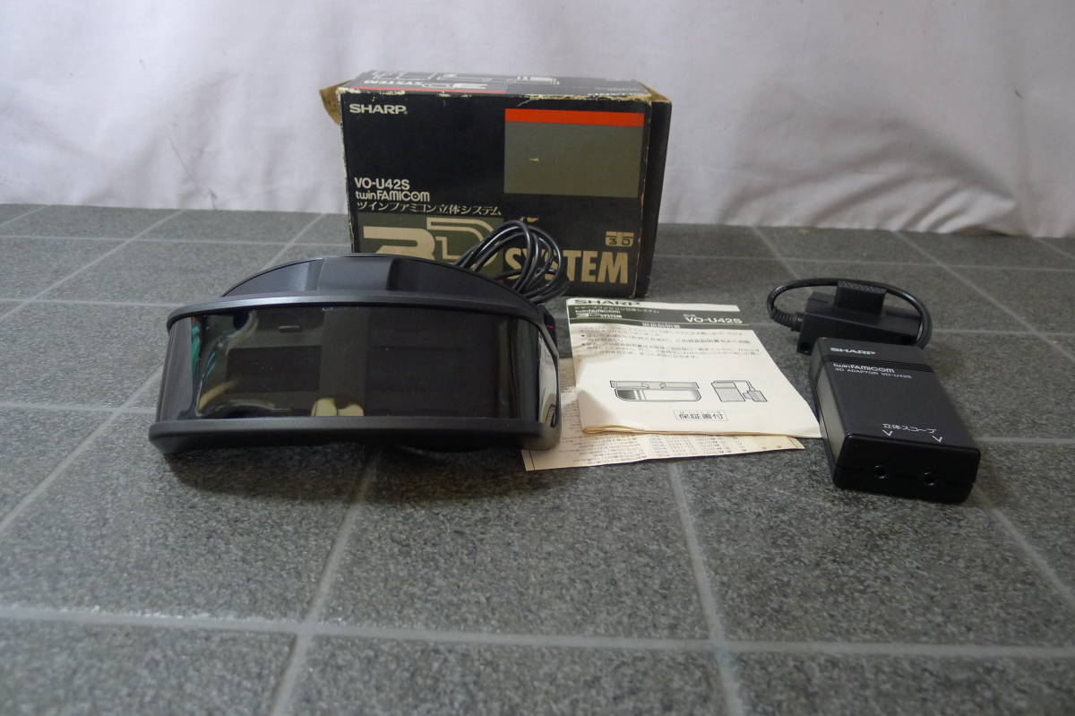 DD318 SHARP シャープ ツインファミコン 立体システム VO-U42S twin FAMICOM 3D SYSTEM ジャンク扱い/60(その他)｜売買されたオークション情報 ...