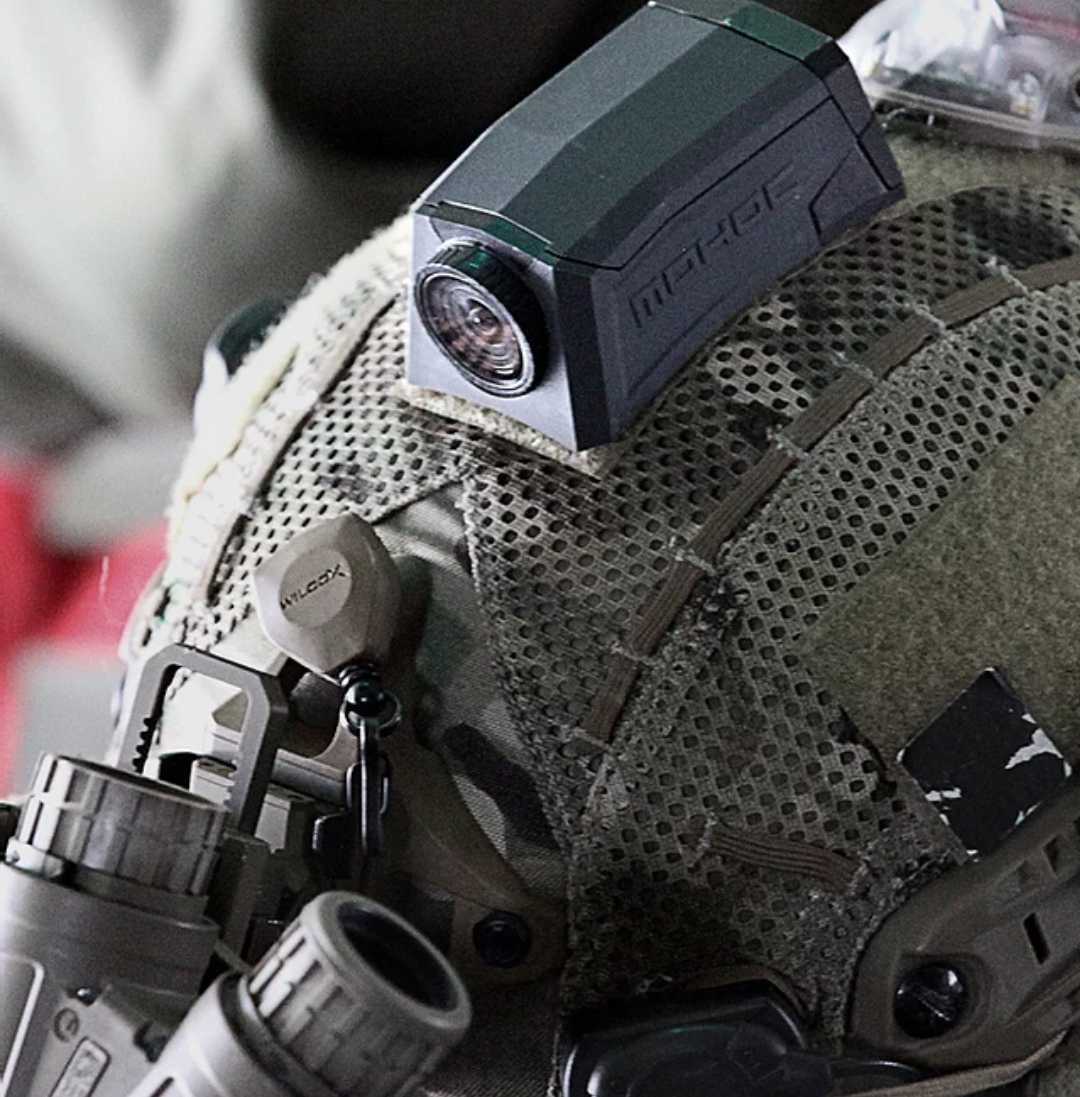 実物 MOHOC ELITE OPS CAMERA フルHD アメリカ軍採用ウェアラブル アクションカメラ トレポン PTW ops core ...