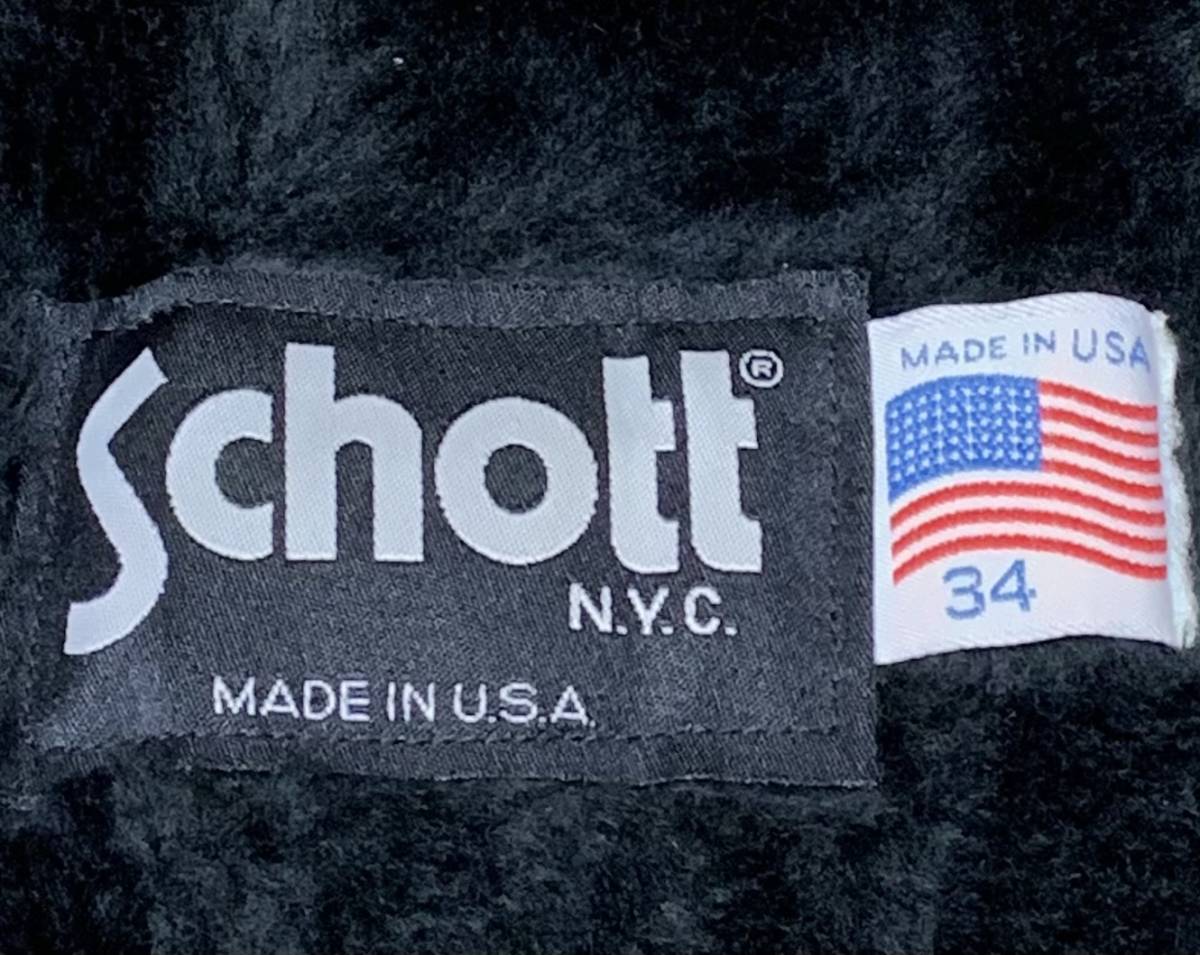 schott 34 用インナーライナー シングルライダース 米国製 ショット バイク 牛革ジャン ハーレー gpz(ライダースジャケット)｜売買されたオークション情報、yahooの商品情報を ...