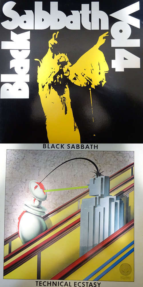 21007585; ALL輸入盤 BLACK SABBATH ブラック サバス 2枚セット/TECHNICAL ECSTASY BALCK ...