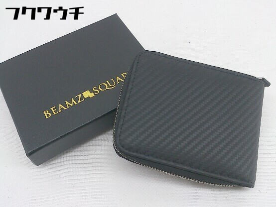 BEAMZ SQUARE ビームズ スクエア 二つ折り 財布 ウォレット コインケース ブラック メンズ(小銭入れ、コインケース)｜売買されたオークション情報、yahooの商品情報をアーカイブ ...