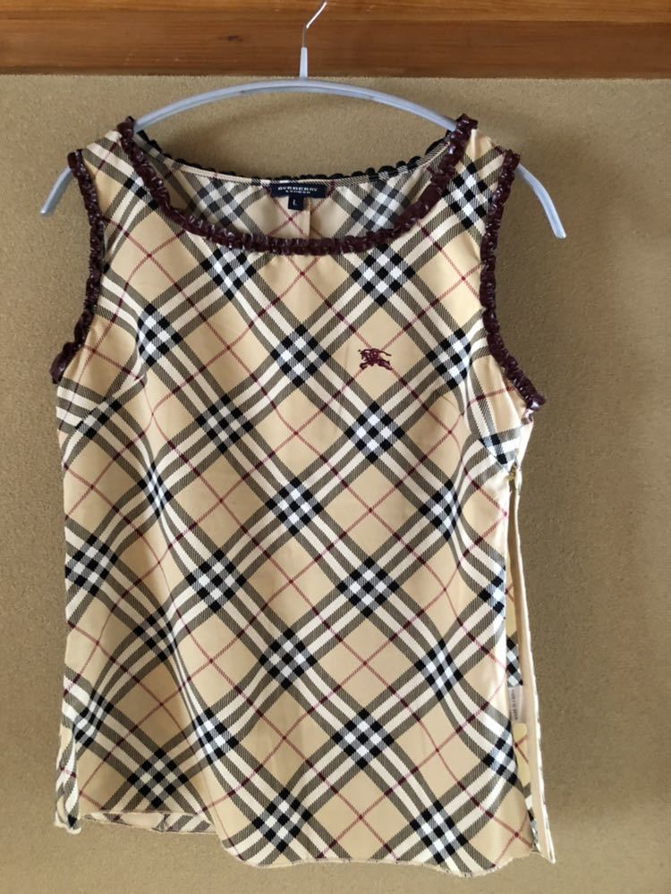 BURBERRY LONDONタンクトップ(タンクトップ、キャミソール)｜売買されたオークション情報、yahooの商品情報をアーカイブ公開 - オークファン（aucfan.com）