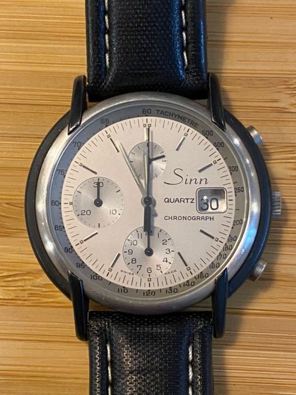 珍品 sinn ドクタークロノ クォーツ 訳あり 1円出品 アンティーク クロノグラフ(ジン)｜売買されたオークション情報、yahooの商品 ...