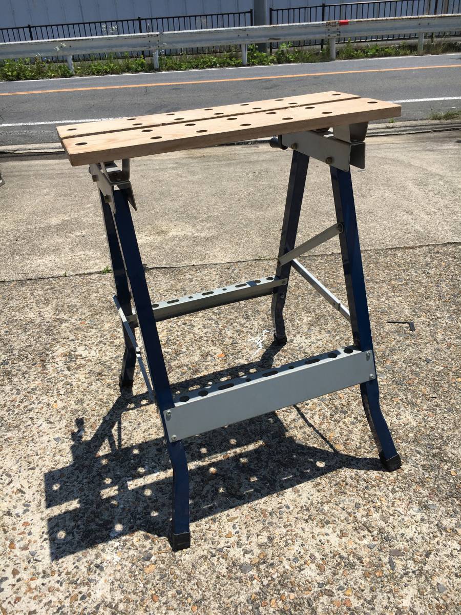 D575 EARTHMAN アースマン ワークベンチ ウイングテーブル 折り畳み式 WT-600 最大積載100k 作業台 大工 DIY(作業台)｜売買されたオークション情報、yahooの商品 ...