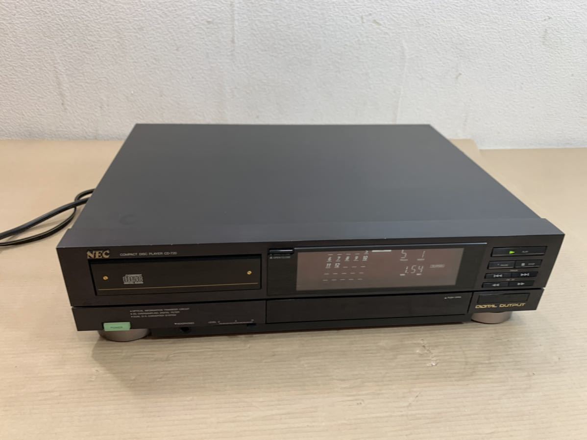 NEC COMPACT DISC PLAYER CDプレーヤー CDプレイヤー リモコン付(一般)｜売買されたオークション情報、yahooの ...