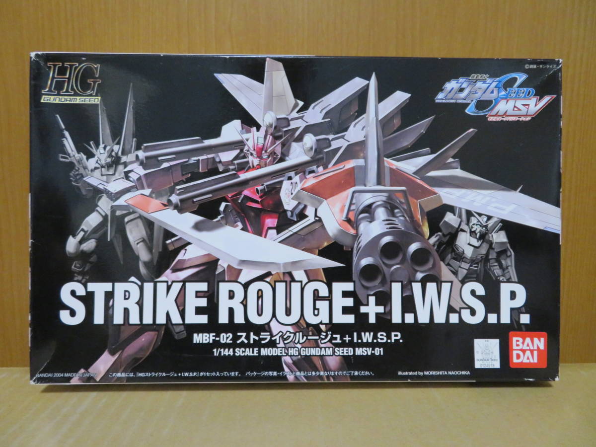 バンダイ SEED MSV HGGS 1/144 MBF-02 ストライクルージュ+I.W.S.P. 未組立 62(機動戦士ガンダムSEED)｜売買されたオークション情報、yahooの商品情報 ...